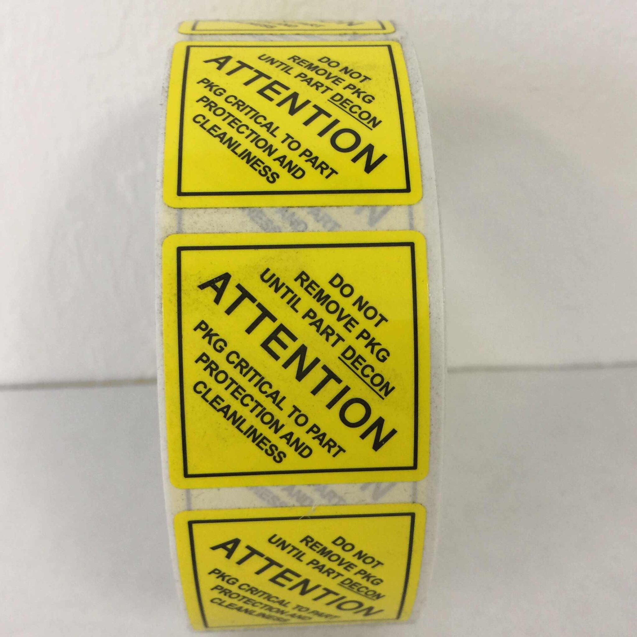 Decon Label | APS Packaging