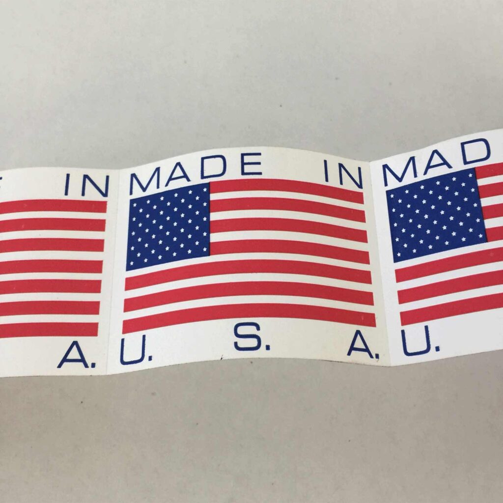 2" x 3" Made in USA Label | APS Packaging